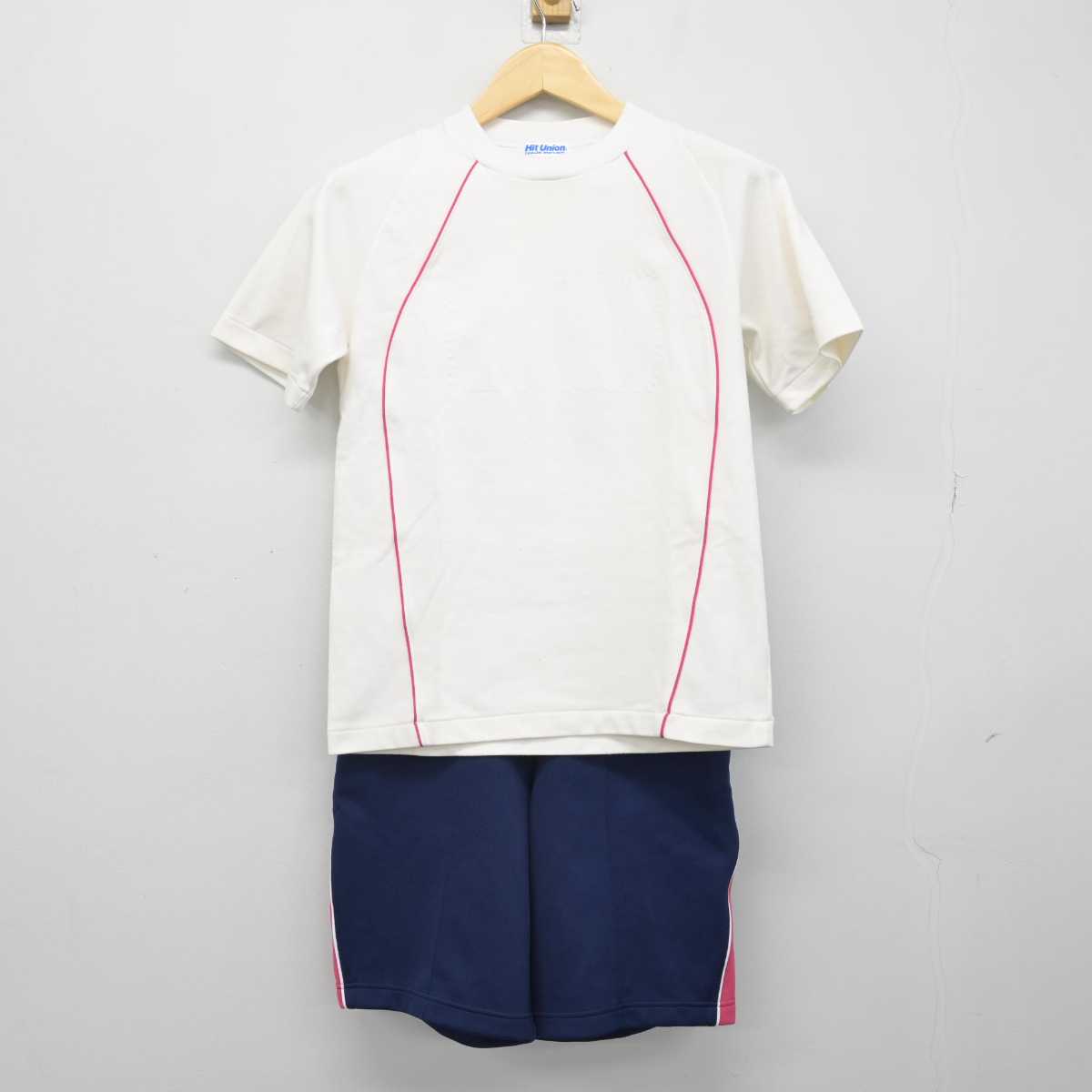【中古】神奈川県 横浜雙葉高等学校 女子制服 2点 体操服 上・体操服 下 Sf049380 中古制服通販パレイド