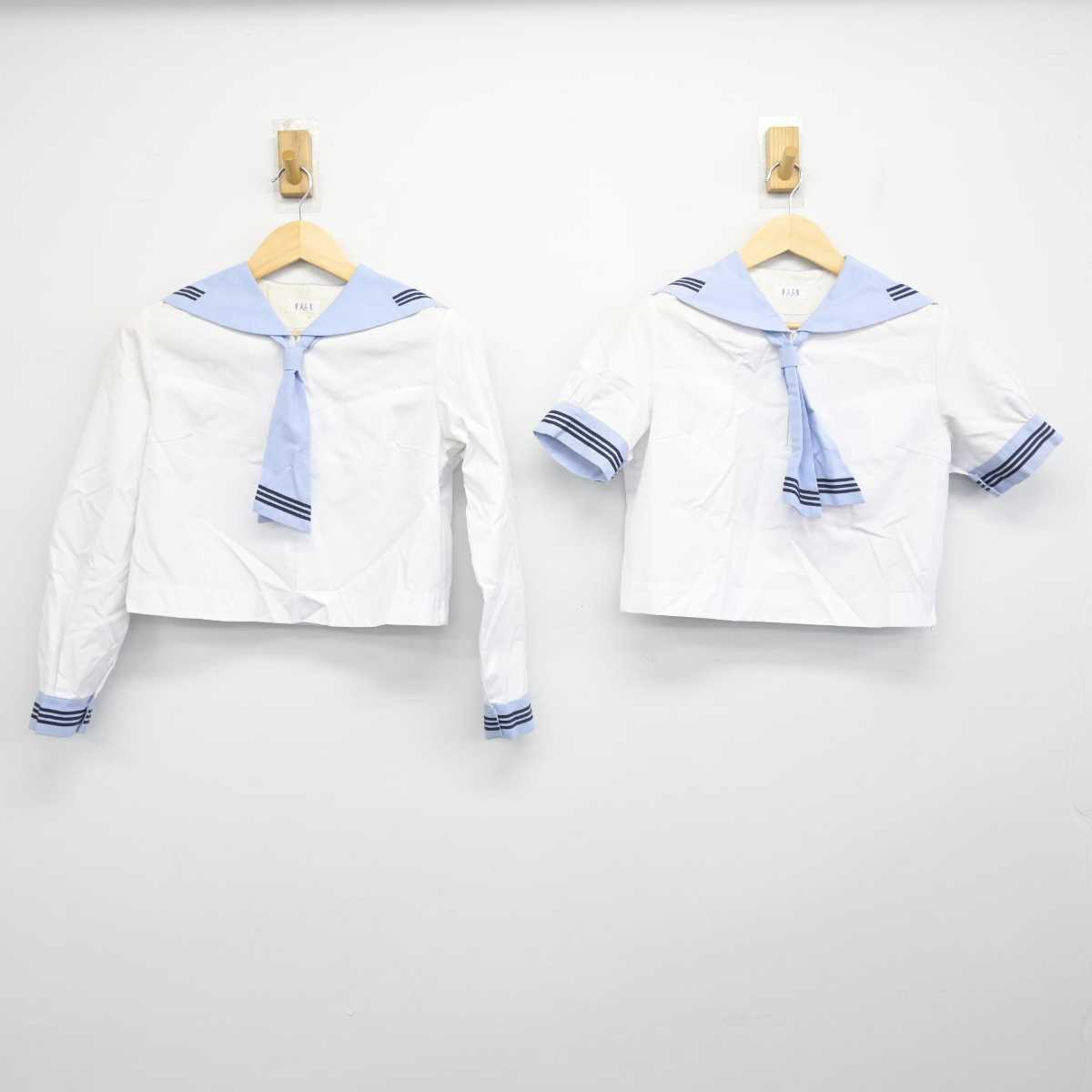 【中古】岩手県 花巻北高等学校 女子制服 4点 セーラー服・セーラー服 Sf049785 中古制服通販パレイド