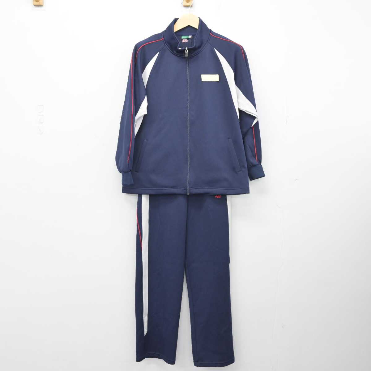 【中古】京都府 京都文教高等学校 女子制服 2点 ジャージ 上・ジャージ 下 Sf049861 中古制服通販パレイド