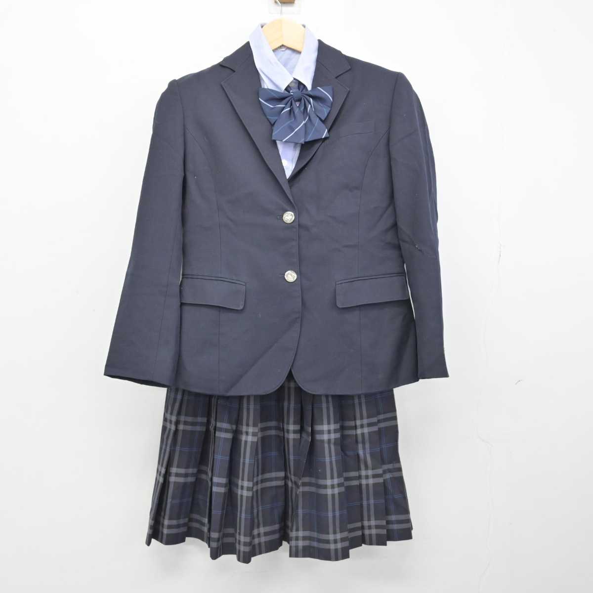 【中古】千葉県 千葉商科大学付属高等学校 女子制服 5点 ブレザー・シャツ・スカート Sf050259 中古制服通販パレイド