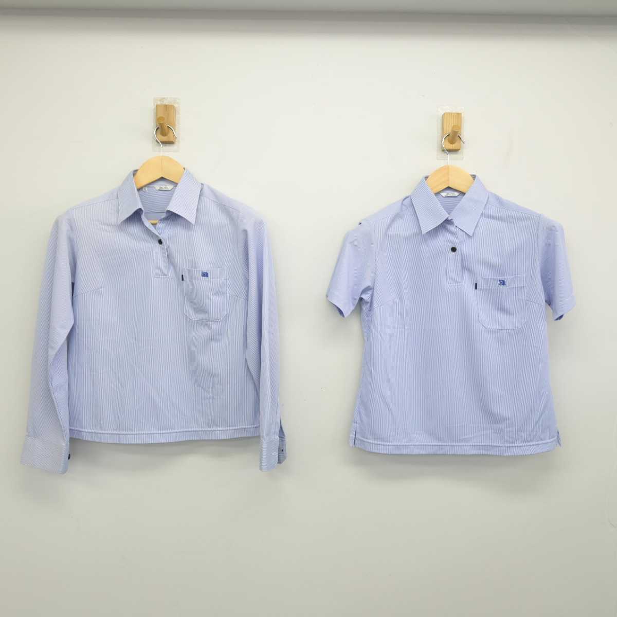 【中古】福岡県 若松商業高等学校 女子制服 2点 シャツ・シャツ Sf050550 中古制服通販パレイド