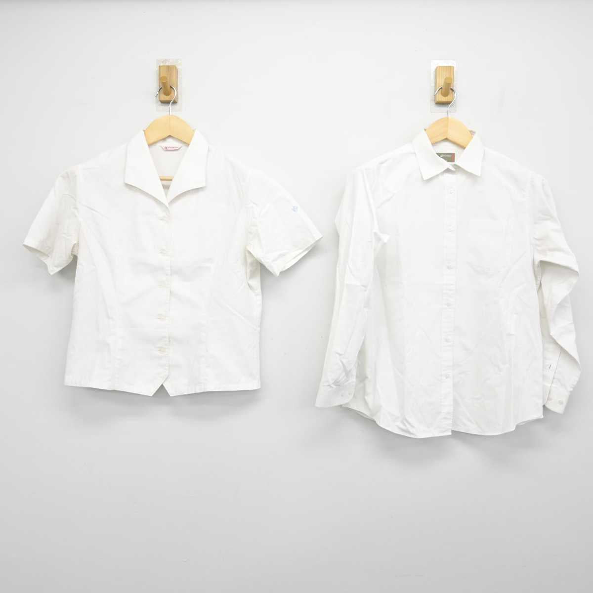 【中古】埼玉県 草加高等学校 女子制服 2点 シャツ・シャツ Sf050990 中古制服通販パレイド