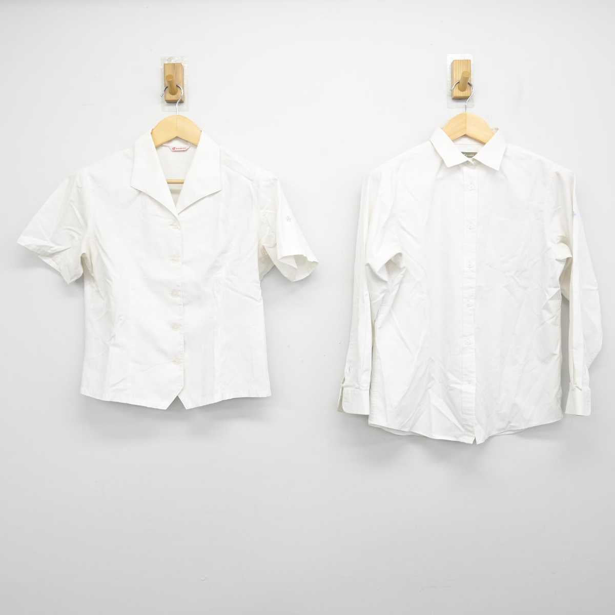 【中古】埼玉県 草加高等学校 女子制服 2点 シャツ・シャツ Sf050991 中古制服通販パレイド