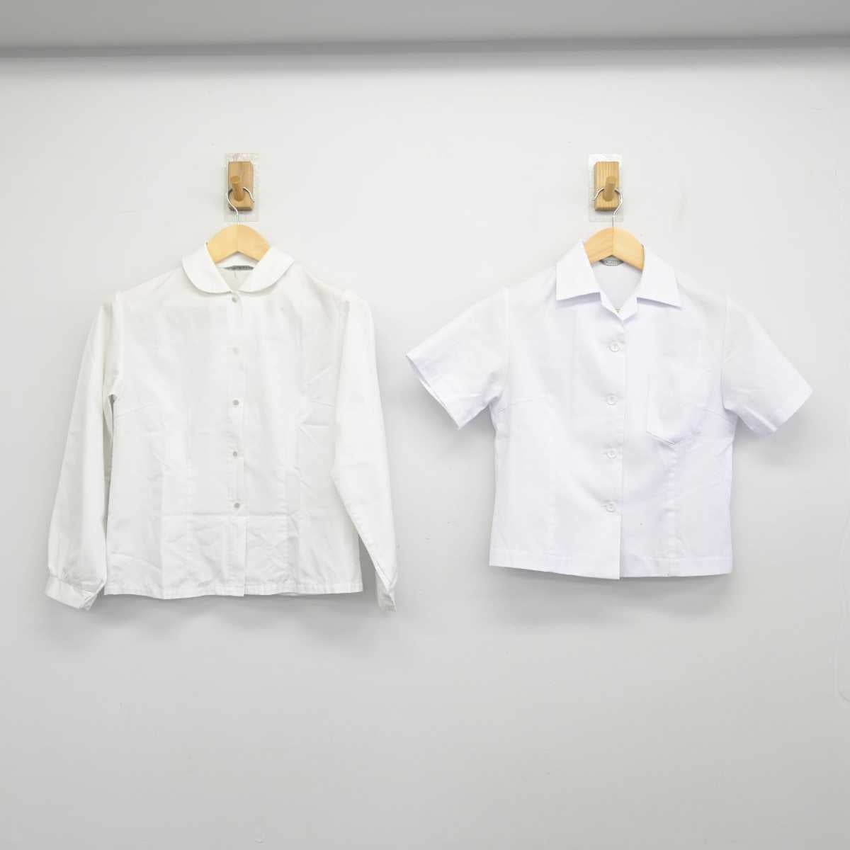 【中古】富山県 富山東高等学校 女子制服 2点 シャツ・シャツ Sf051722 中古制服通販パレイド