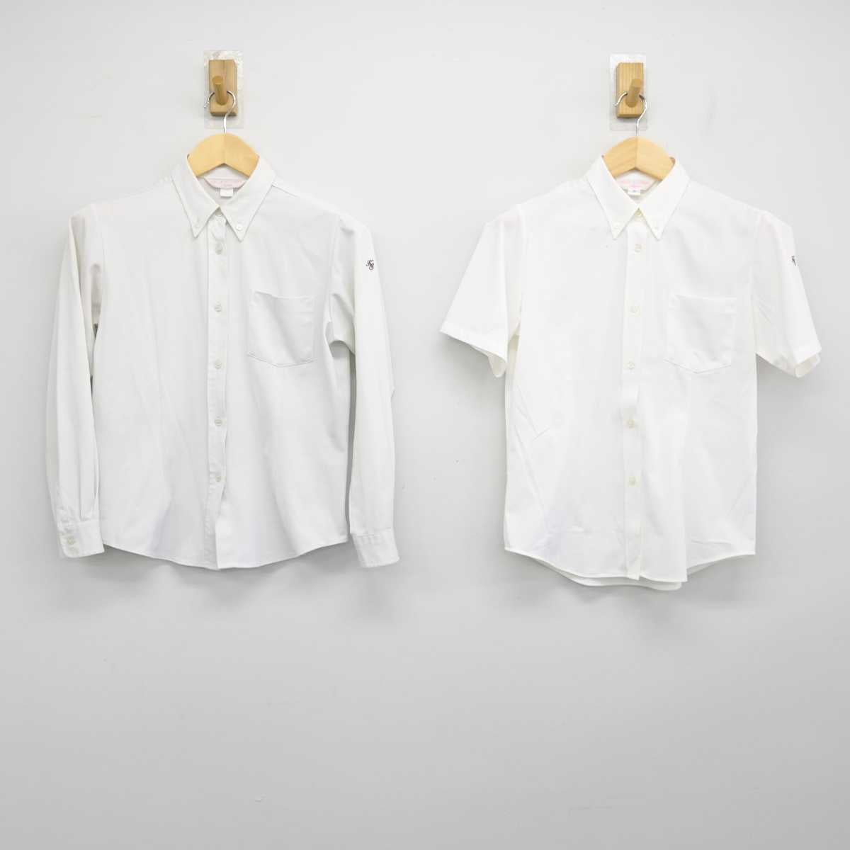 【中古】山梨県 甲斐清和高等学校 女子制服 2点 シャツ・シャツ Sf052042 中古制服通販パレイド