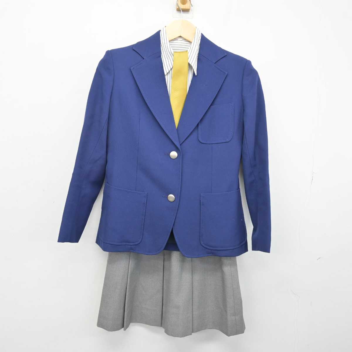【中古】東京都 国際基督教大学高等学校 女子制服 4点 ブレザー・シャツ・スカート Sf052113 中古制服通販パレイド