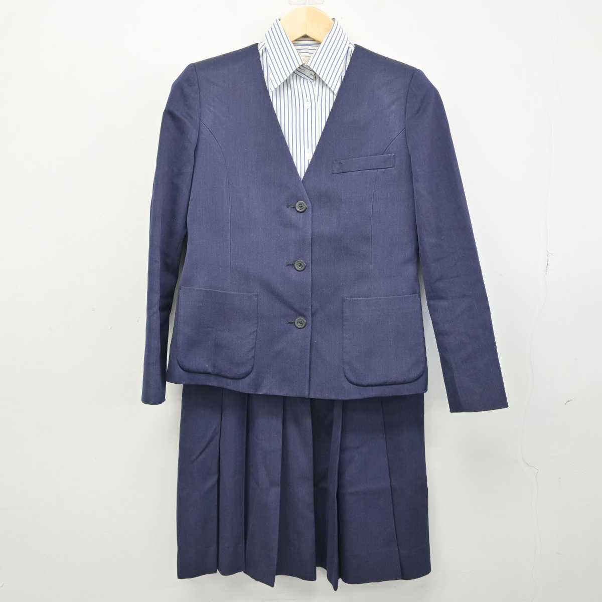 【中古】長崎県 長崎北陽台高等学校 女子制服 3点 ブレザー・シャツ・スカート Sf052462 中古制服通販パレイド