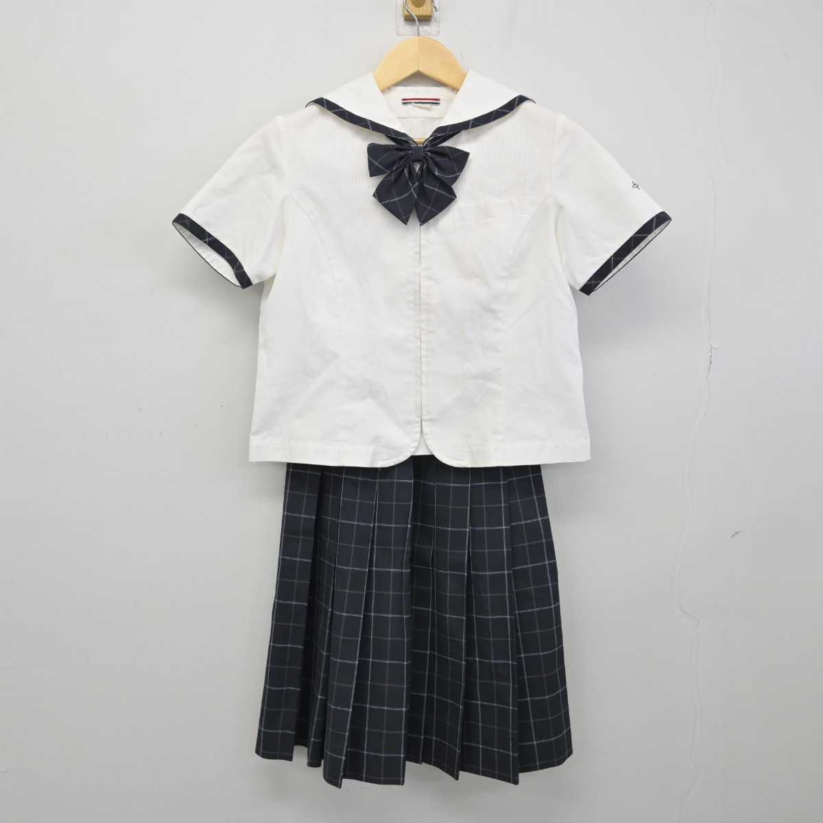 【中古】長崎県 鎮西学院高等学校 女子制服 4点 シャツ・シャツ・スカート Sf052500 中古制服通販パレイド