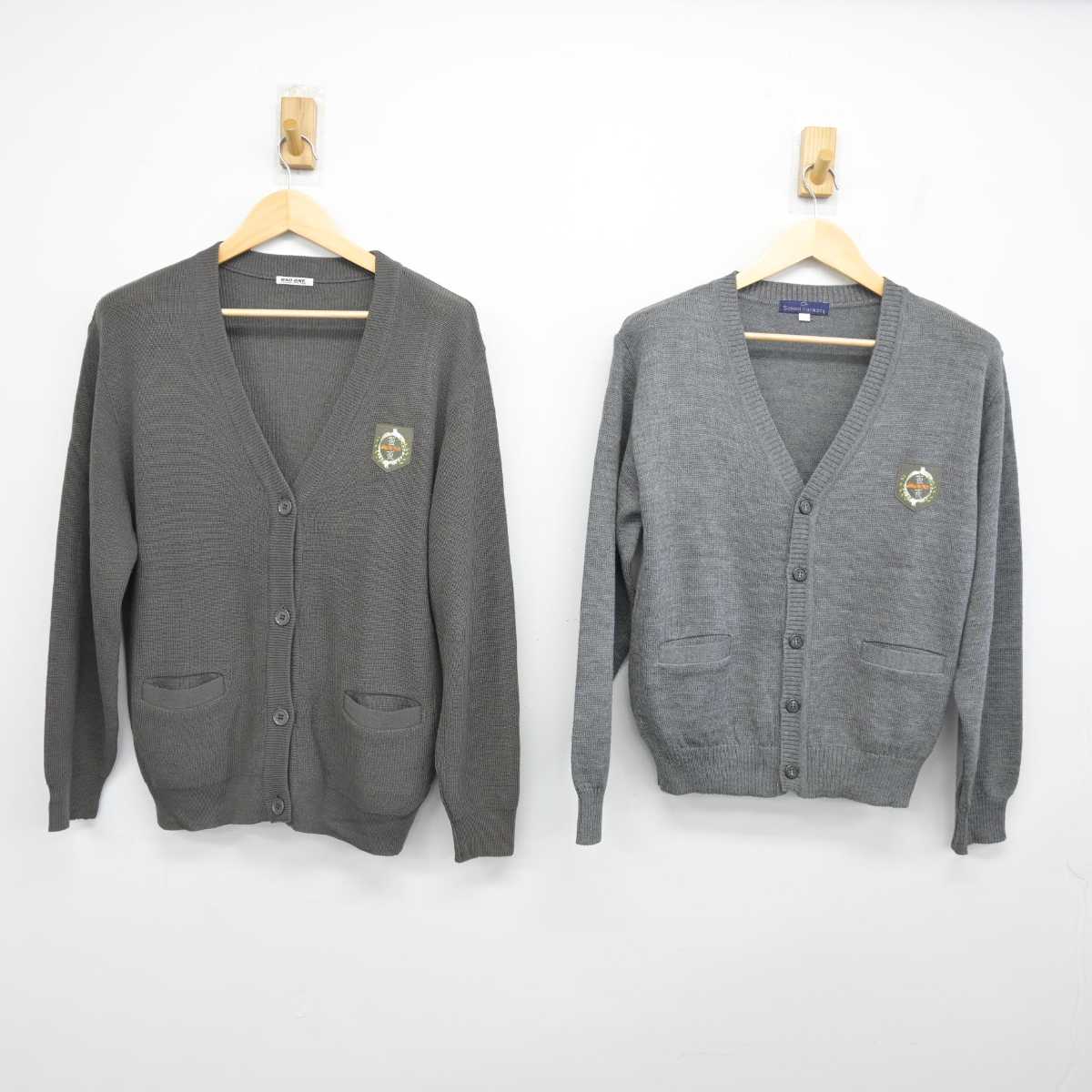 【中古】愛知県 刈谷北高等学校 女子制服 2点 ニット・ニット Sf052578 中古制服通販パレイド