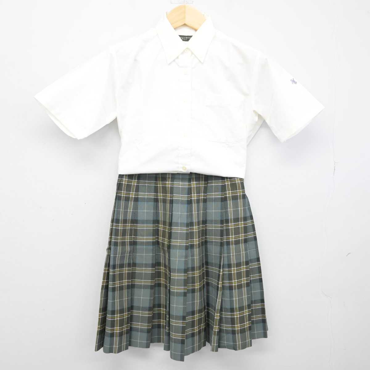 【中古】東京都 杉並学院高等学校 女子制服 3点 シャツ・スカート Sf052661 中古制服通販パレイド