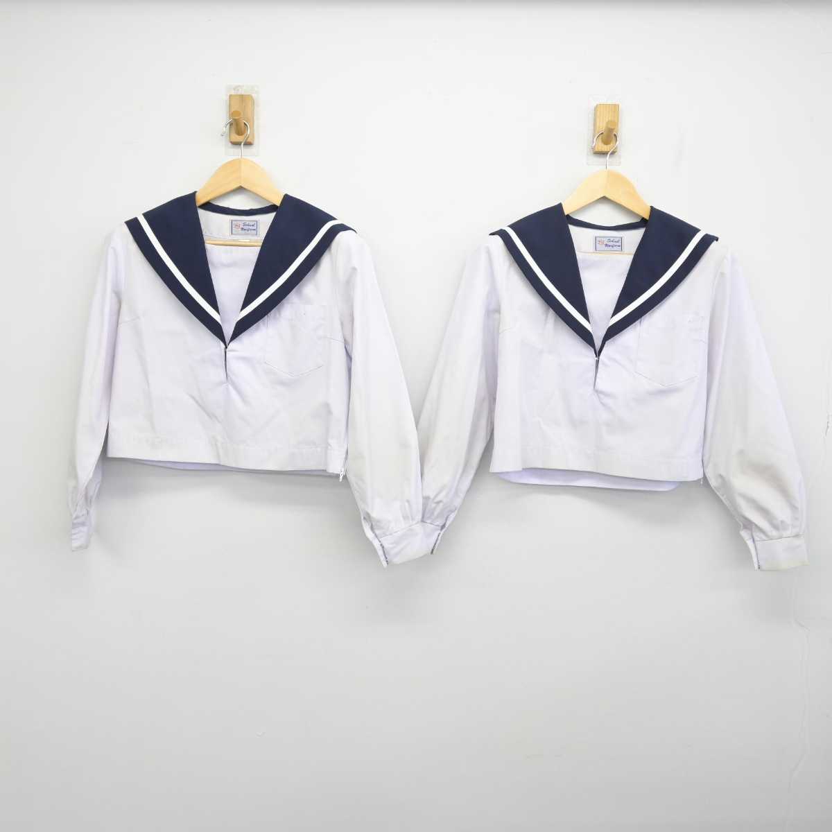 【中古】愛知県 刈谷高等学校 女子制服 2点 セーラー服 Sf053011 中古制服通販パレイド