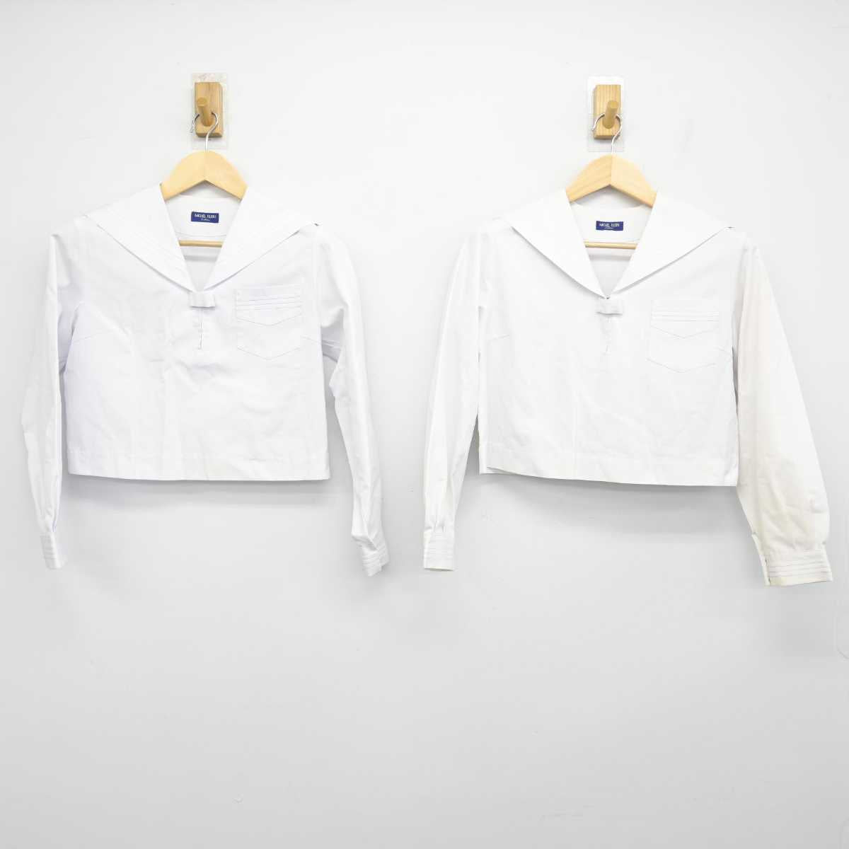 【中古】徳島県 脇町高等学校 女子制服 2点 セーラー服・シャツ Sf053485 中古制服通販パレイド