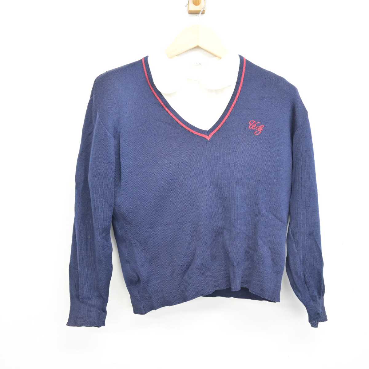 【中古】埼玉県 浦和学院高等学校 女子制服 2点 シャツ・ニット Sf053542 中古制服通販パレイド