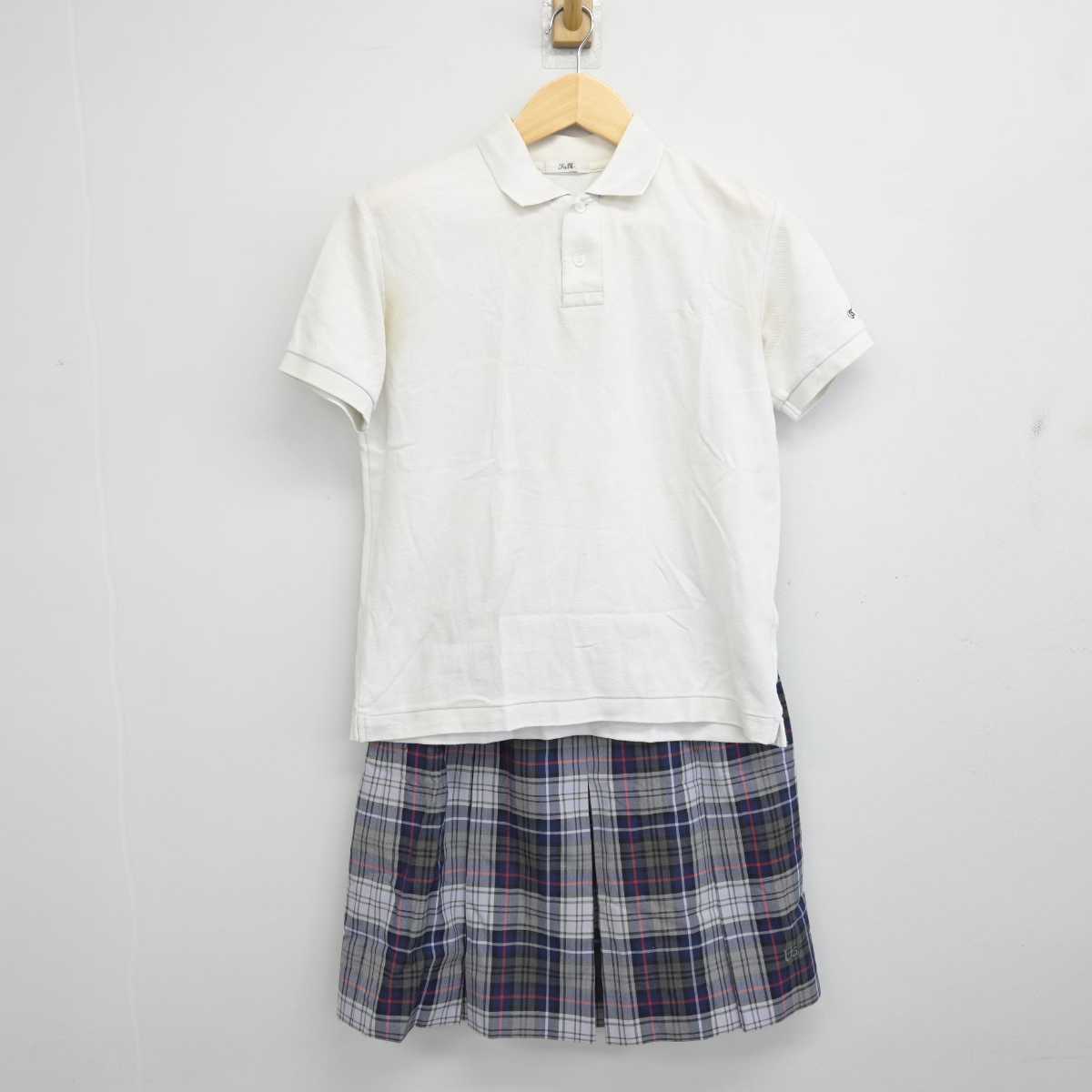 【中古】埼玉県 浦和学院高等学校 女子制服 3点 シャツ・シャツ・スカート Sf053544 中古制服通販パレイド
