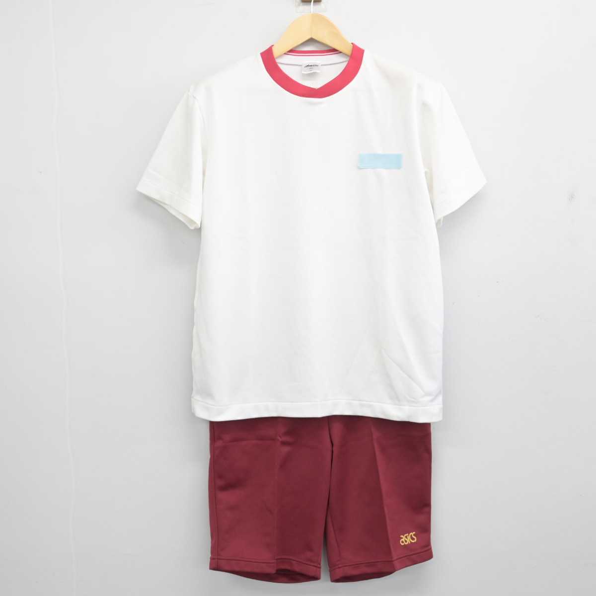 【中古】石川県 小松明峰高等学校 男子制服 2点 体操服 上・体操服 下 Sf053714 中古制服通販パレイド