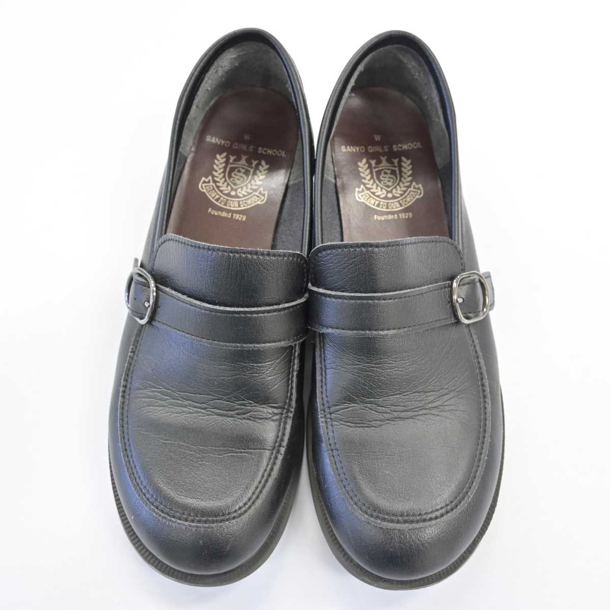 【中古】広島県 山陽女学園中等部 女子制服 1点 シューズ Sf053749 中古制服通販パレイド