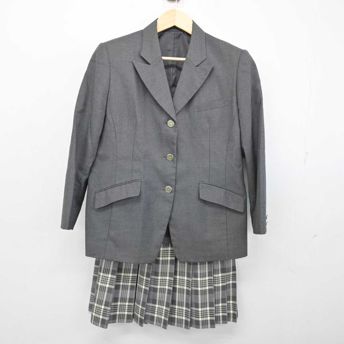 【中古】宮城県 仙台西高等学校 女子制服 3点 ブレザー・スカート・スカート Sf053798 中古制服通販パレイド