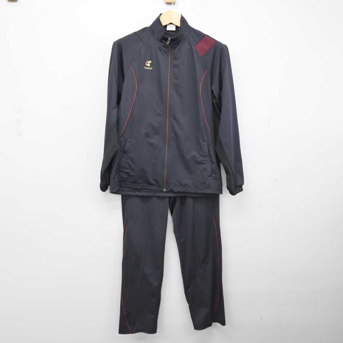 【中古】岐阜県 ぎふ国際高等学校 女子制服 2点 ジャージ 上・ジャージ 下 Sf053812 中古制服通販パレイド