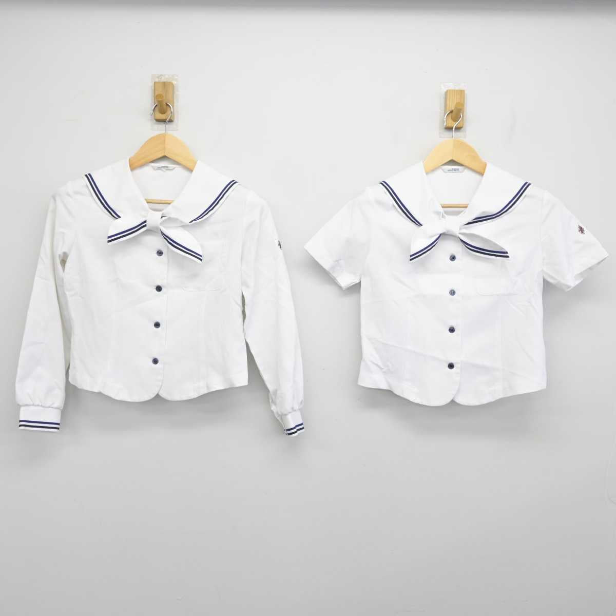 【中古】栃木県 宇都宮海星女子学院高等学校 女子制服 2点 シャツ Sf054151 中古制服通販パレイド