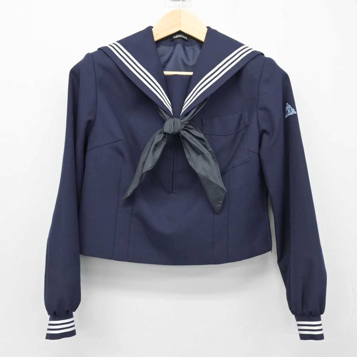 【中古】大分県 別府鶴見丘高等学校 女子制服 2点 セーラー服 Sf054302 中古制服通販パレイド