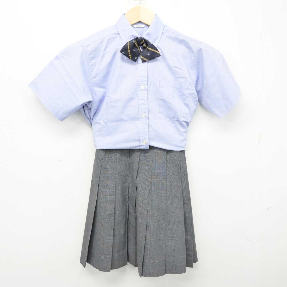 【中古】兵庫県 須磨学園高等学校 女子制服 4点 シャツ・シャツ・スカート Sf054328 中古制服通販パレイド