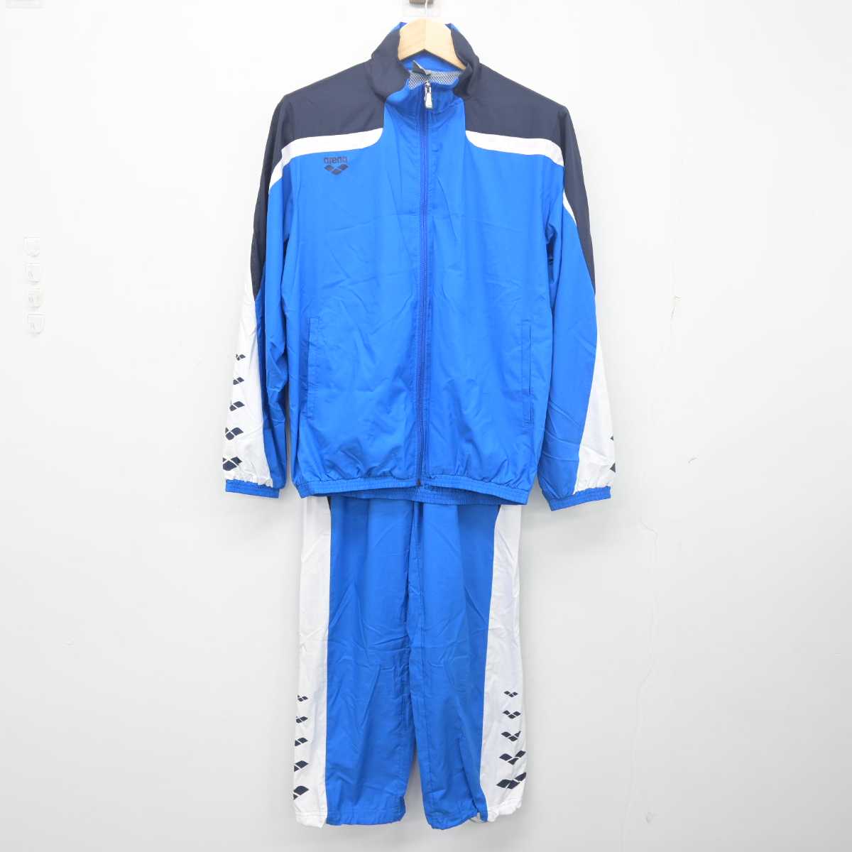 【中古】広島県 福山葦陽高等学校水泳部 女子制服 2点 ジャージ 上・ジャージ 下 Sf055567 中古制服通販パレイド
