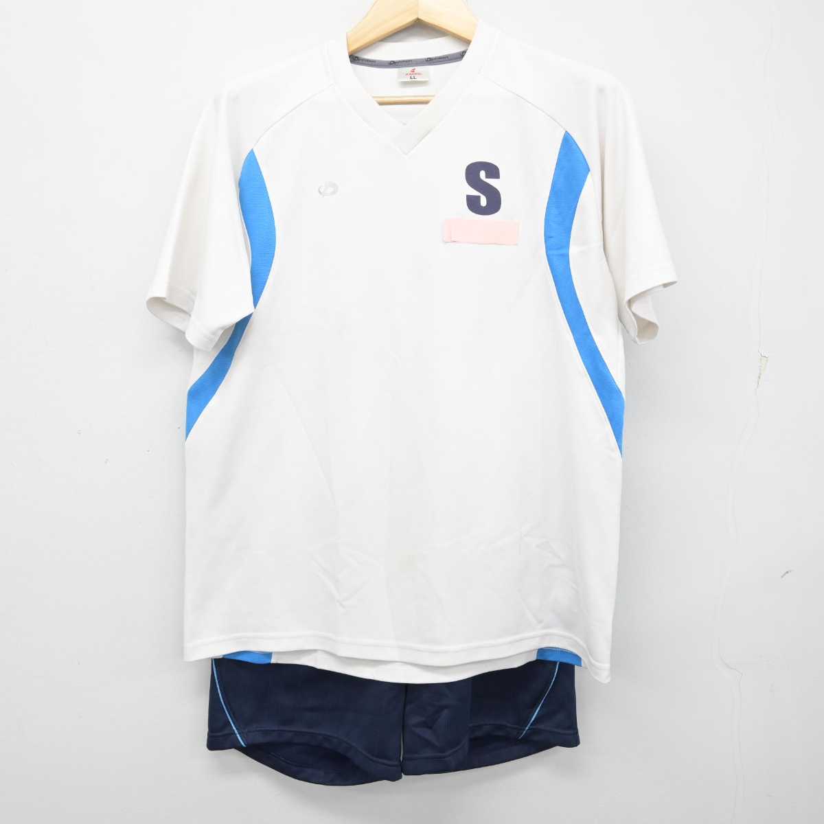 【中古】山口県 下関商業高等学校 男子制服 2点 体操服 上・体操服 下 Sf056004 中古制服通販パレイド