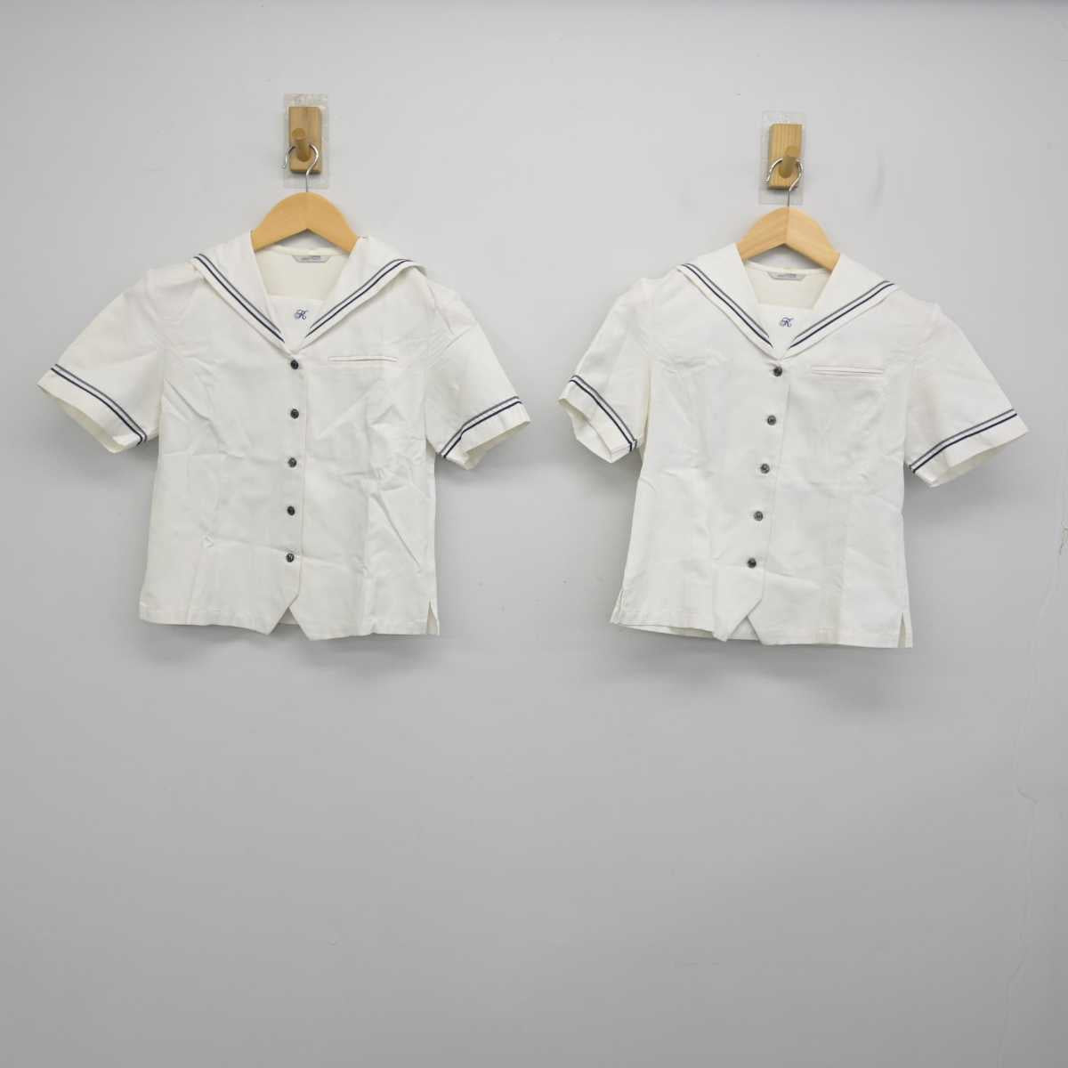 【中古】埼玉県 大宮開成中学・高等学校 中高一貫部 女子制服 2点 セーラー服 Sf056362 中古制服通販パレイド