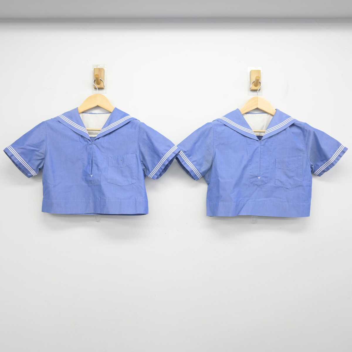 【中古】福岡県 福岡女学院高等学校 女子制服 2点 セーラー服 Sf056573 中古制服通販パレイド