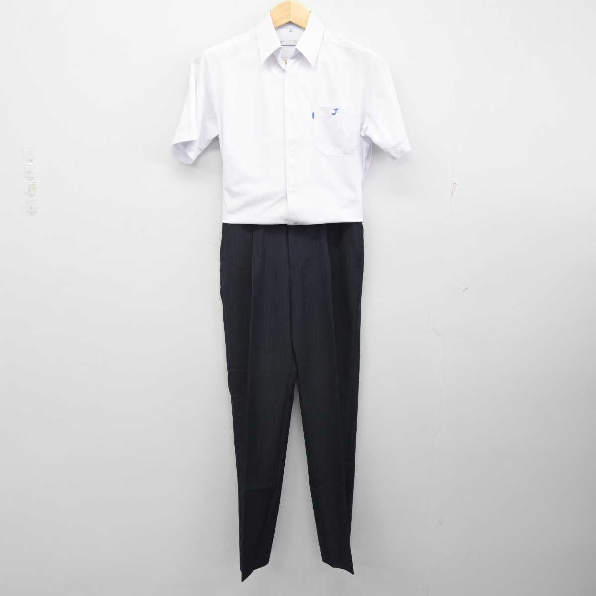 【中古】愛知県 新城有教館高等学校 男子制服 2点 シャツ・ズボン Sf056600 中古制服通販パレイド
