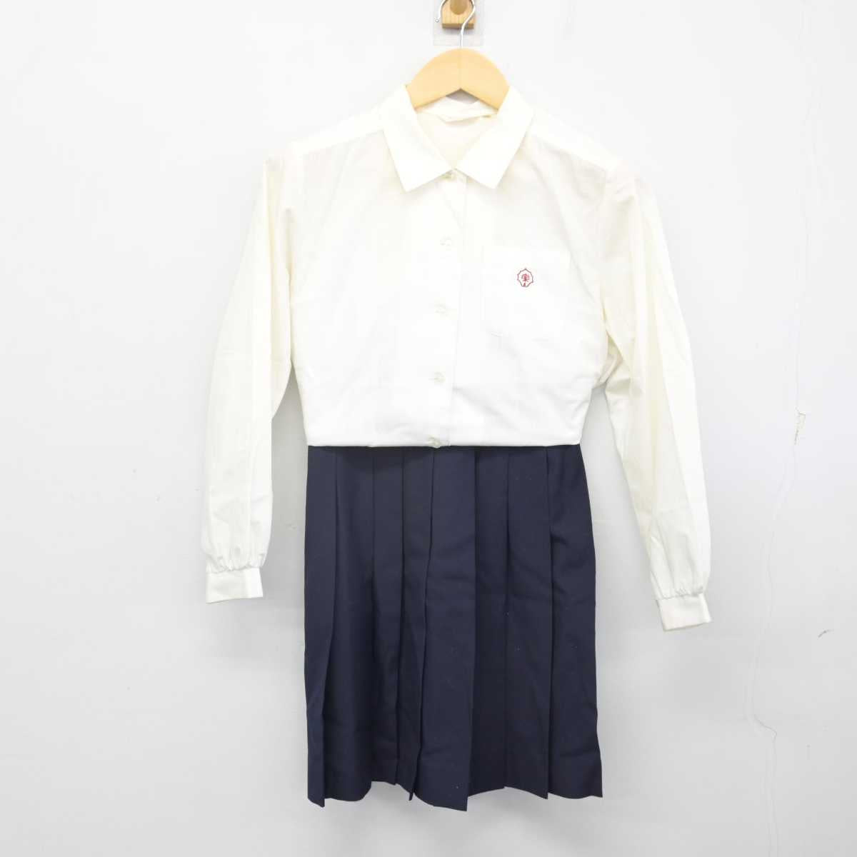 【中古】東京都 東京藝術大学音楽学部附属音楽高等学校 女子制服 2点 シャツ・スカート Sf056913 中古制服通販パレイド
