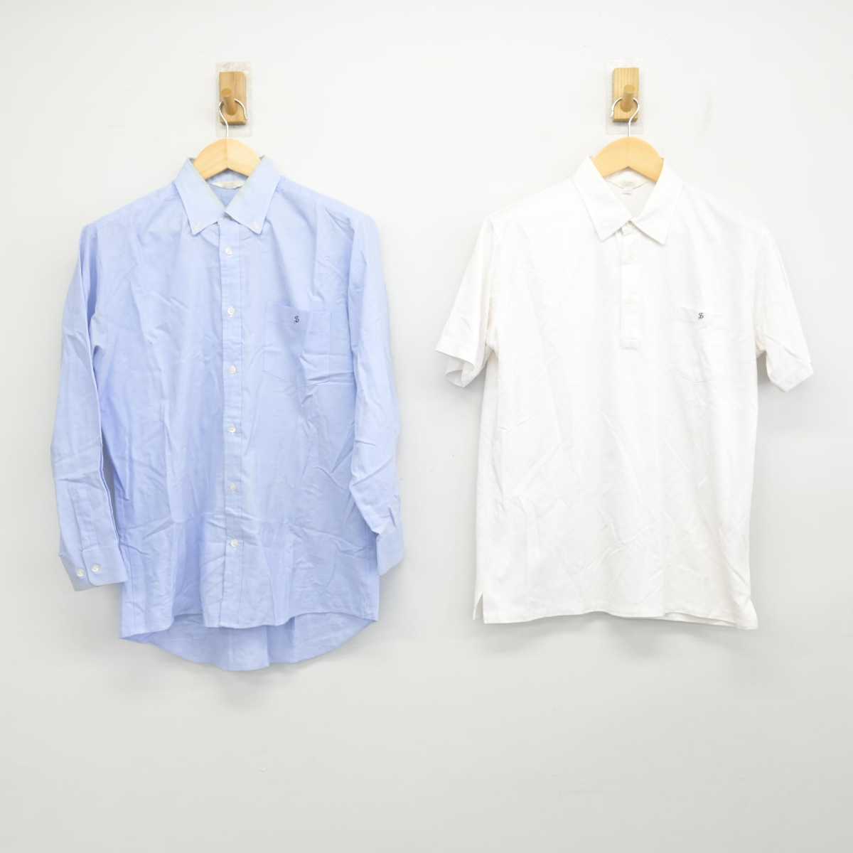 【中古】岩手県 盛岡誠桜高等学校 男子制服 2点 シャツ・シャツ Sf057226 中古制服通販パレイド