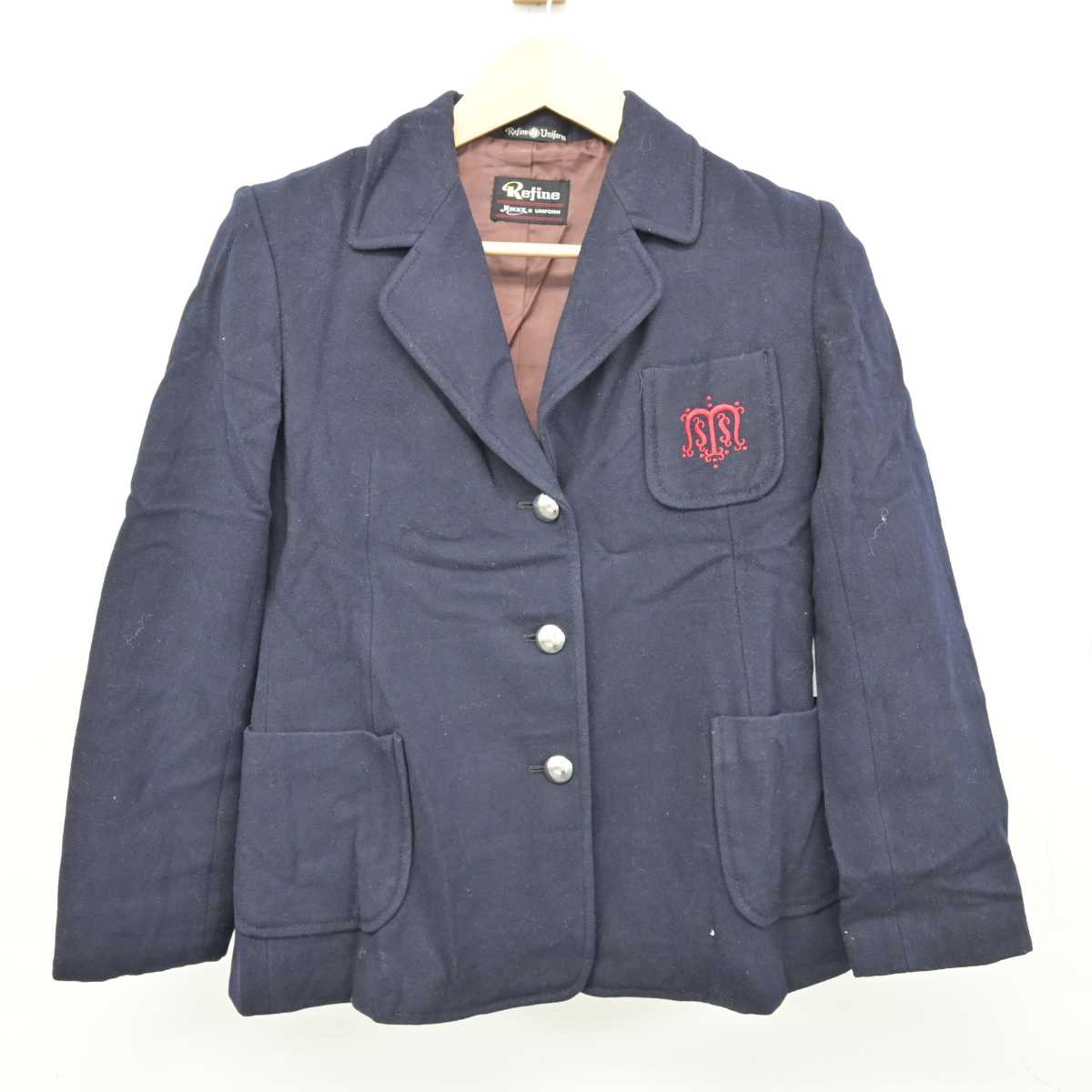【中古】兵庫県 松蔭中学校・松蔭高等学校旧制服 女子制服 1点 ブレザー Sf058409 中古制服通販パレイド