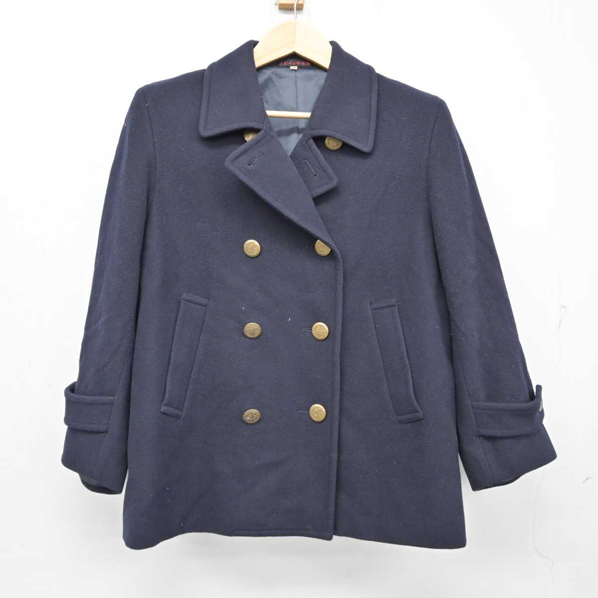 【中古】福岡県 福岡講倫館高等学校旧西福岡高等学校 女子制服 1点 コート Sf059633 中古制服通販パレイド
