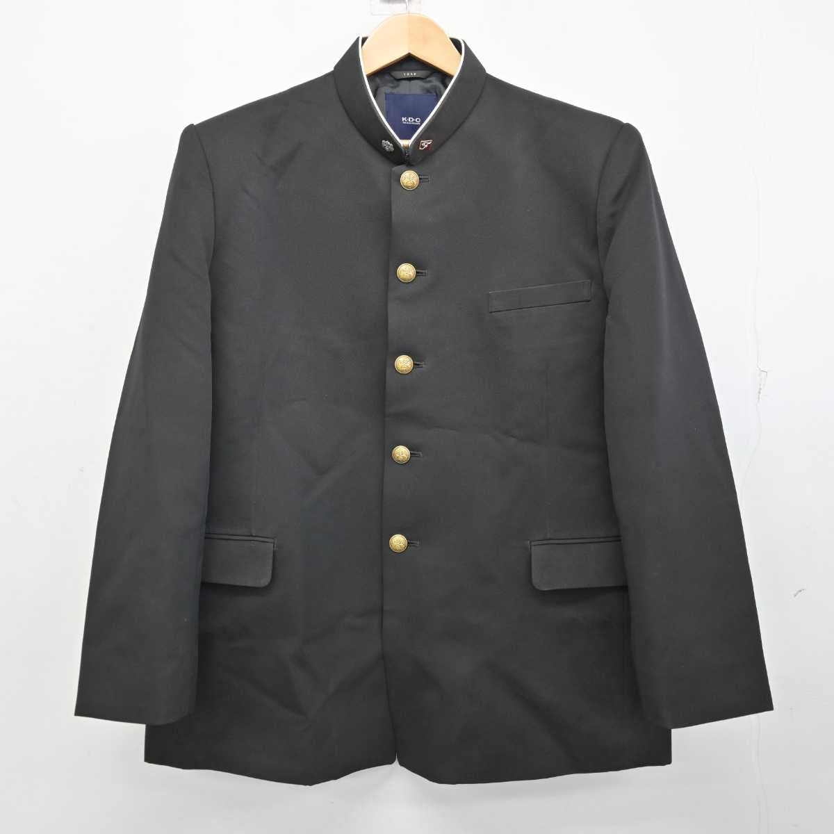 【中古】埼玉県 深谷高等学校旧制服 男子制服 3点 学ラン Sf059889 中古制服通販パレイド