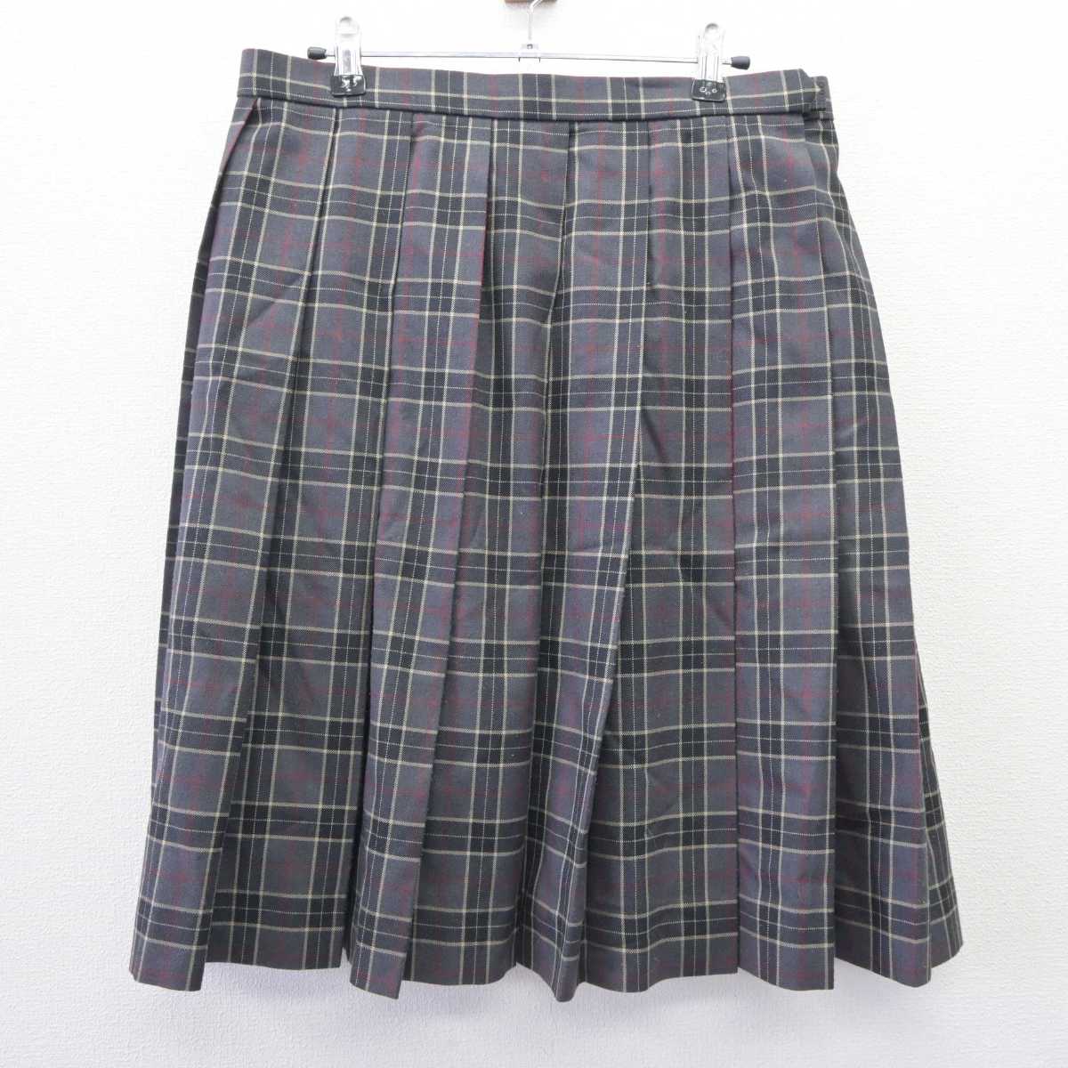 【中古】大阪府 交野市立第二中学校 女子制服 1点 スカート Sf060269 中古制服通販パレイド