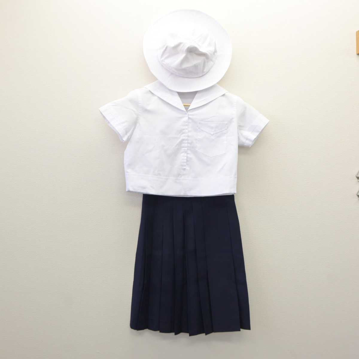 【中古】東京都 東洋英和女学院小学部 女子制服 3点 セーラー服・スカート Sf060993 中古制服通販パレイド