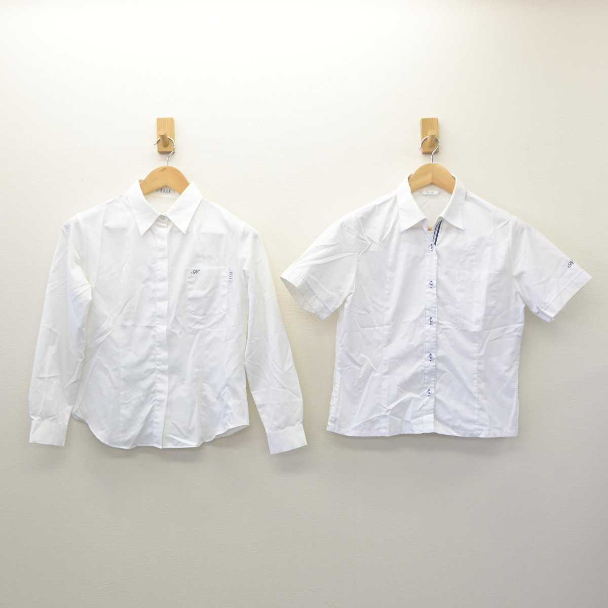 【中古】福岡県 中村学園女子高等学校 女子制服 2点 シャツ・シャツ Sf061129 中古制服通販パレイド