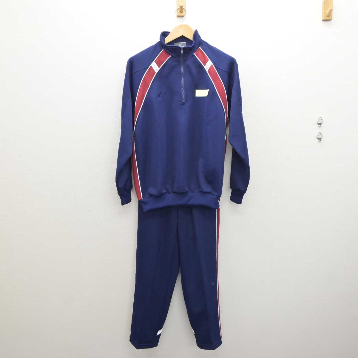 【中古】埼玉県 蓮田松韻高等学校 女子制服 2点 ジャージ 上・ジャージ 下 Sf061292 中古制服通販パレイド