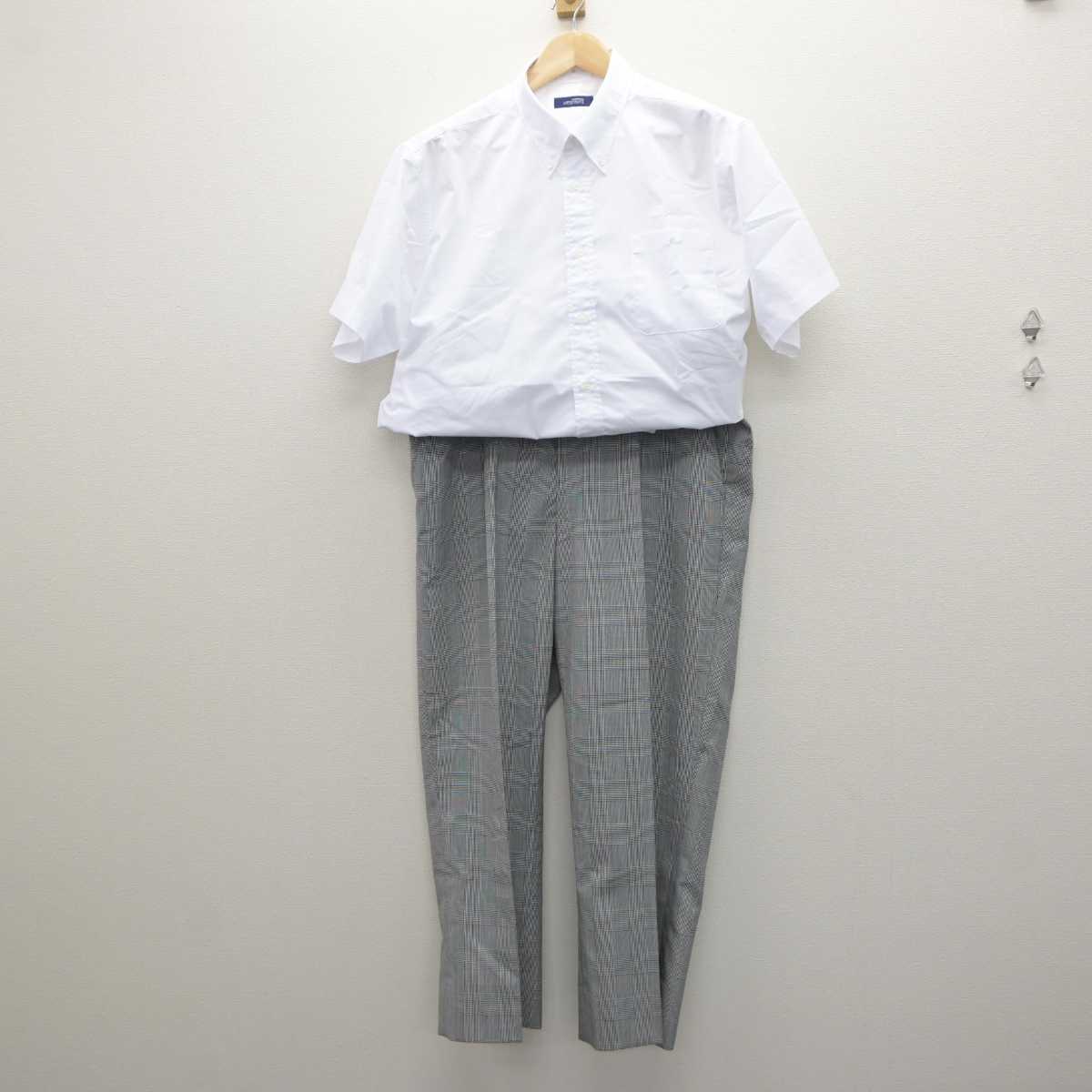 【中古】東京都 城西大学城西附属高等学校 男子制服 2点 シャツ・ズボン Sf061329 中古制服通販パレイド