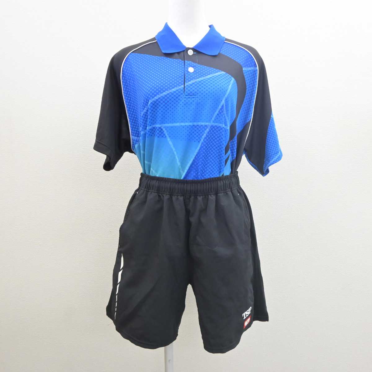 【中古】北海道 士幌高等学校卓球部ユニフォーム 女子制服 2点 部活ユニフォーム 上・部活ユニフォーム 下 Sf061507 中古