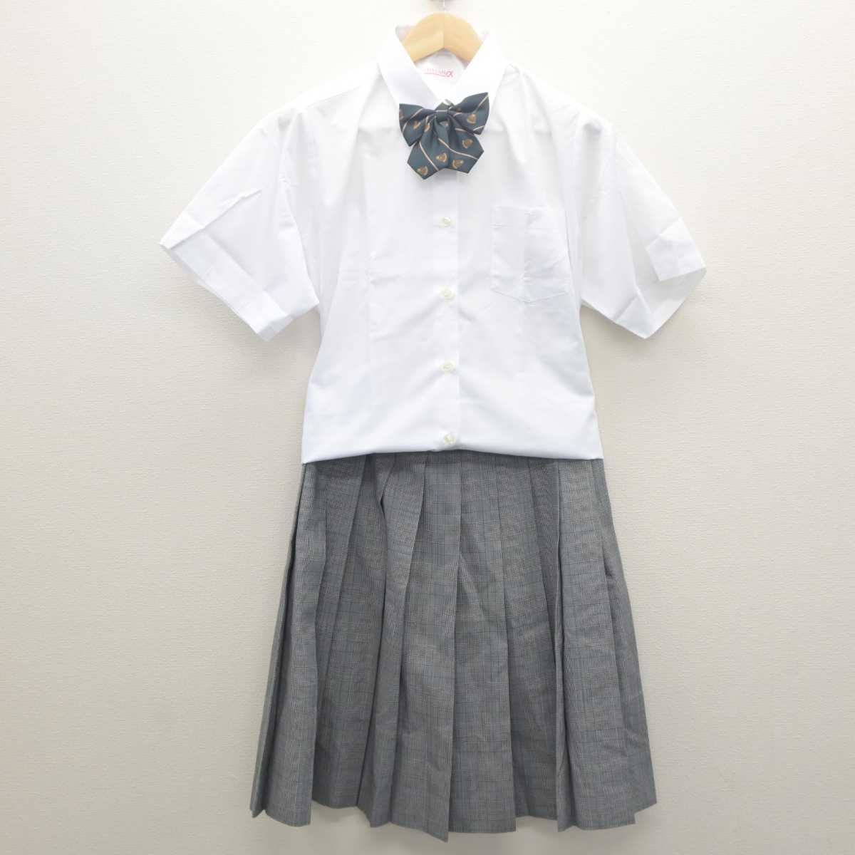 【中古】東京都 東洋高等学校 女子制服 4点 シャツ・スカート Sf061604 中古制服通販パレイド