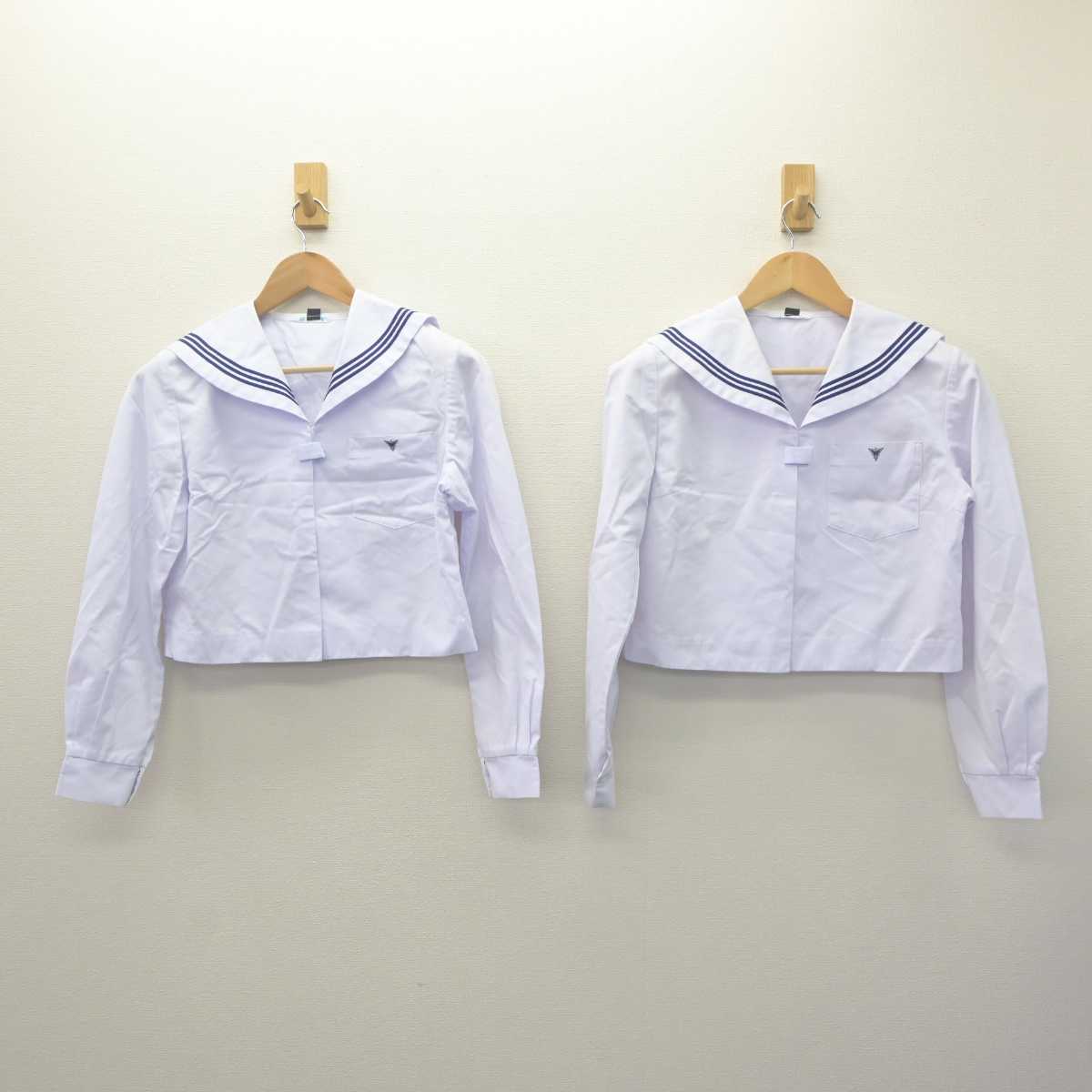 【中古】和歌山県 和歌山商業高等学校 女子制服 2点 セーラー服 Sf062569 中古制服通販パレイド