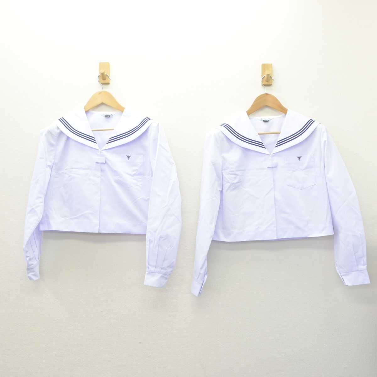 【中古】和歌山県 和歌山商業高等学校 女子制服 2点 セーラー服 Sf062571 中古制服通販パレイド
