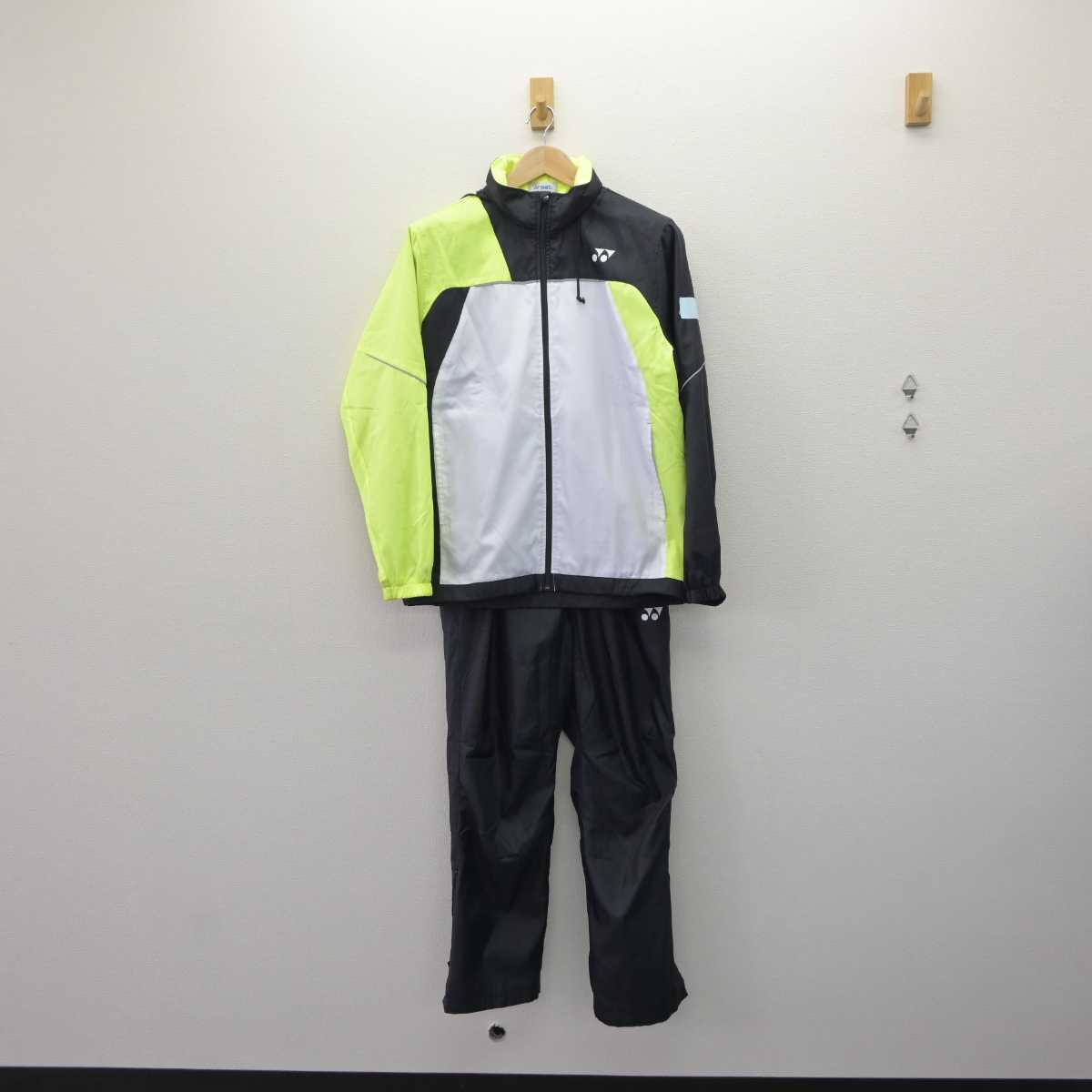 【中古】神奈川県 江陽中学校バドミントン部 女子制服 2点 部活ユニフォーム 上・部活ユニフォーム 下 Sf063881 中古制服