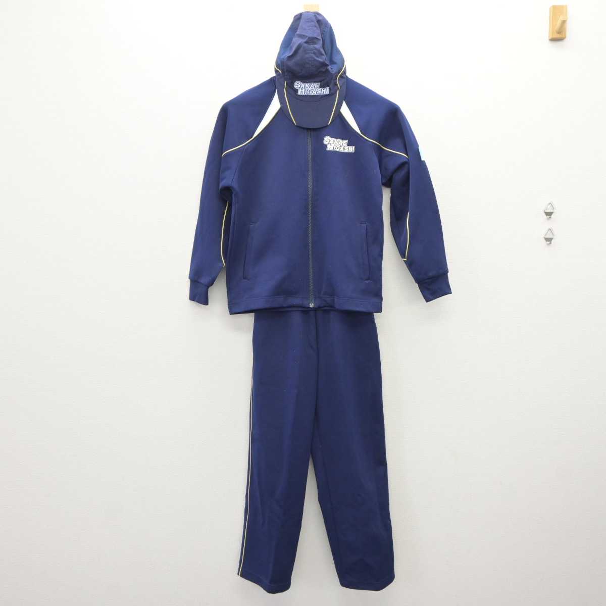 【中古】埼玉県 栄東中学・高等学校 女子制服 3点 ジャージ 上・ジャージ 下 Sf063949 中古制服通販パレイド