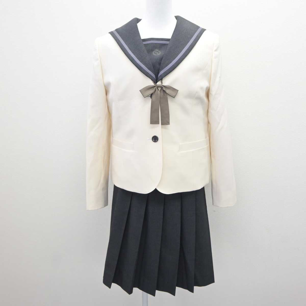 【中古】埼玉県 浦和麗明高等学校 女子制服 4点 ブレザー・セーラー服・スカート Sf064396 中古制服通販パレイド
