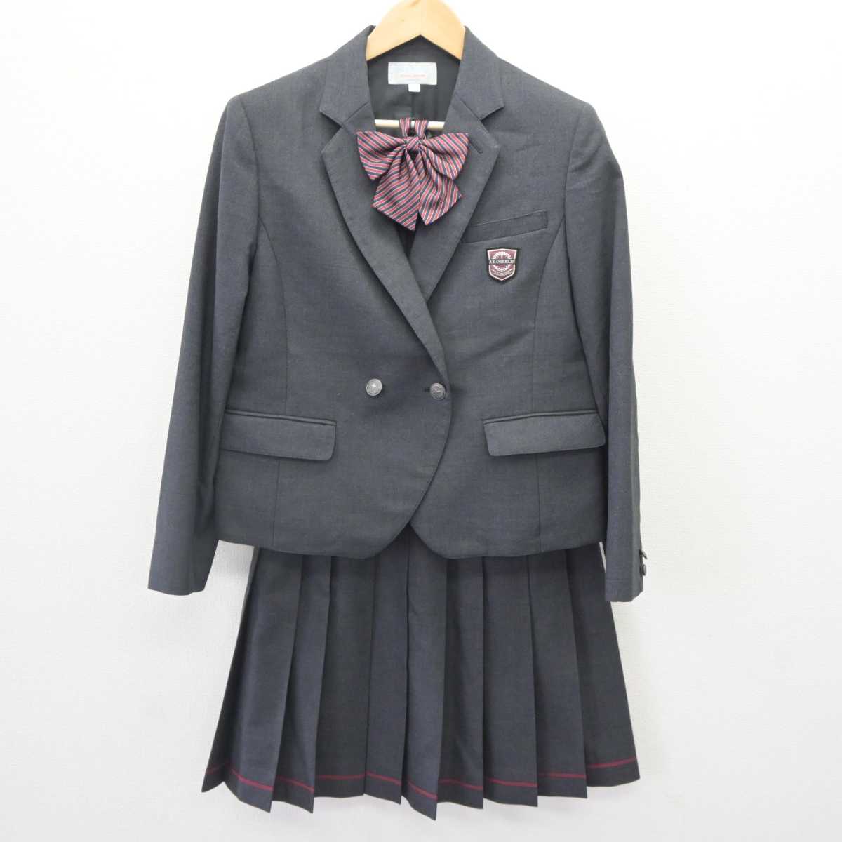 【中古】東京都 桜美林中学校・高等学校 女子制服 4点 ブレザー・スカート・スカート Sf064614 中古制服通販パレイド