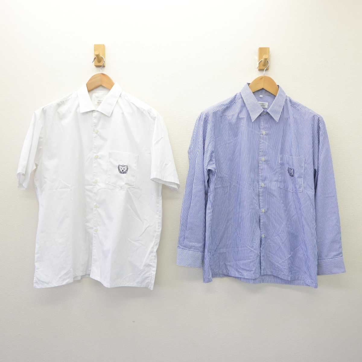 【中古】愛知県 豊橋中央高等学校 男子制服 2点 シャツ・シャツ Sf065060 中古制服通販パレイド