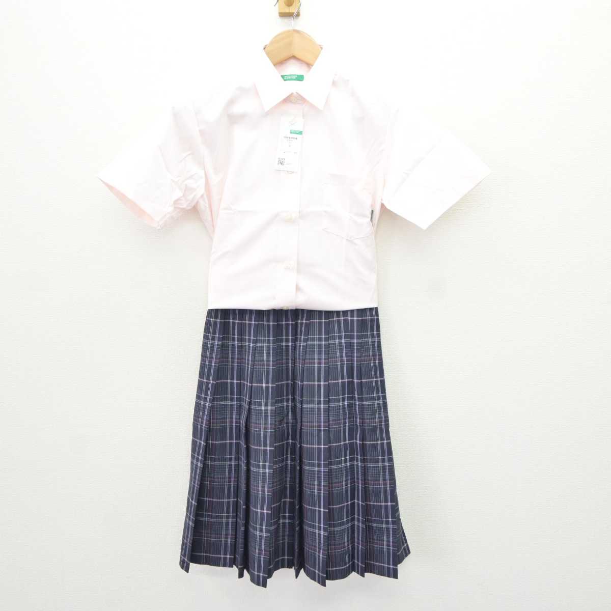 【中古】岐阜県 岐阜聖徳学園高等学校 女子制服 2点 シャツ・スカート Sf065591 中古制服通販パレイド